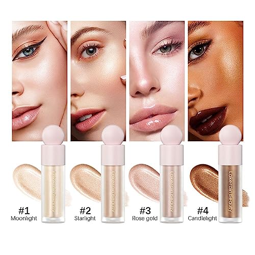 Unyoke Liquid Highlighter Stick, Matte Finish, Cream Formula, 02#, Waterproof, Full Coverage, Body & Face Makeup