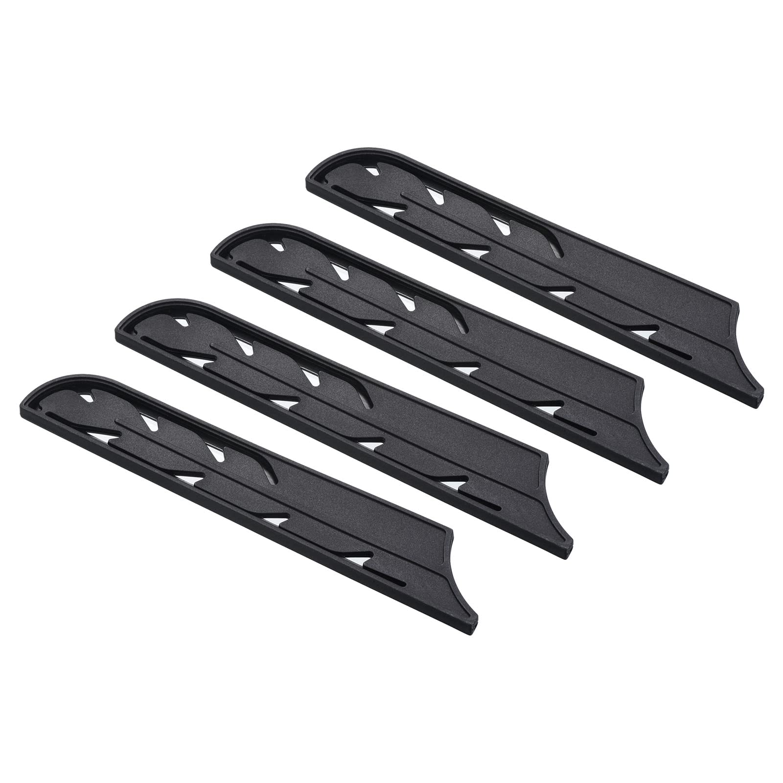 PATIKIL Plastic Safety Knife Cover Sleeves for 8" Bread Knife, 4 Pack Knives Edge Guard Blade Protector Universal Knife Sheath for Kitchen, Black