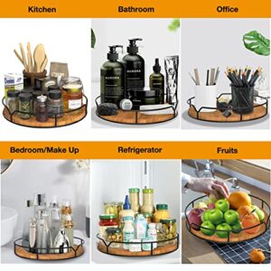 9" & 10" Lazy Susan Organizer - Carbonized Black