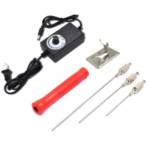 electric styrofoam cutter hot wire foam cutter tool knife set | 3 needle | for eva foam carving cutting