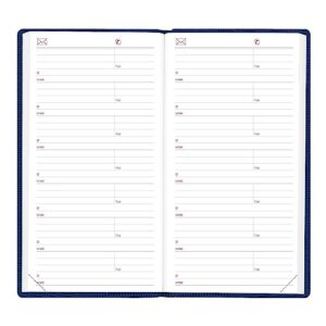 Brownline 2024 Traditional Weekly Pocket Planner, Appointment Book, 12 Months, January to December, Perfect Binding, 6" x 3.125", Assorted Colors (CB403.ASX-24)