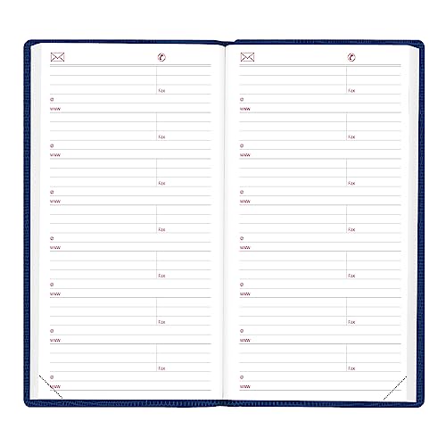 Brownline 2024 Traditional Weekly Pocket Planner, Appointment Book, 12 Months, January to December, Perfect Binding, 6" x 3.125", Assorted Colors (CB403.ASX-24)