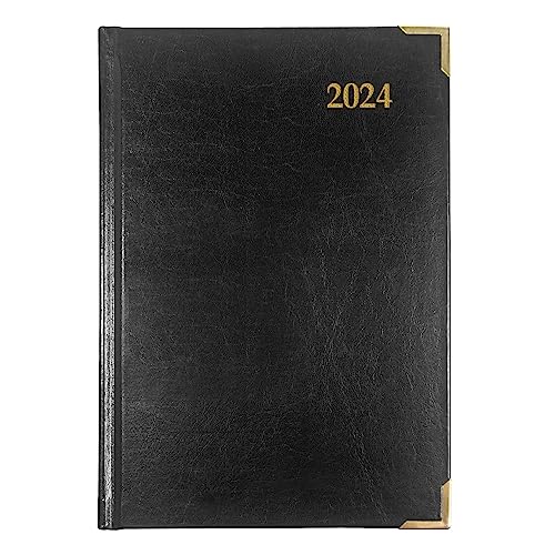 Brownline 2024 Executive Weekly Planner, Appointment Book, 12 Months, January to December, Sewn Binding, 8.187" x 5.625", Trilingual, Assorted Colors (CBE507.ASX-24)