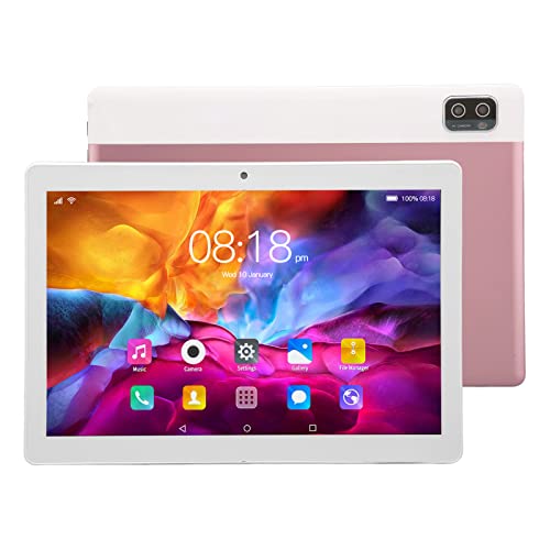 UPQRSG 10.1 Inch Tablet, 10 Core CPU 5G WiFi Tablet, 12 6GB 128GB 200W 500W Tablets, 1960x1080 Tablet PC, 8800mAh Callable Tablet 100‑240V(US)