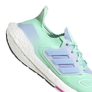 adidas Women's Ultraboost 22 Running Shoe (Pulse Mint/Blue Dawn/Crystal White, us_Footwear_Size_System, Adult, Women, Numeric, Medium, Numeric_7_Point_5)