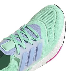 adidas Women's Ultraboost 22 Running Shoe (Pulse Mint/Blue Dawn/Crystal White, us_Footwear_Size_System, Adult, Women, Numeric, Medium, Numeric_7_Point_5)