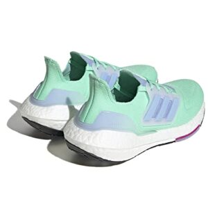 adidas Women's Ultraboost 22 Running Shoe (Pulse Mint/Blue Dawn/Crystal White, us_Footwear_Size_System, Adult, Women, Numeric, Medium, Numeric_7_Point_5)