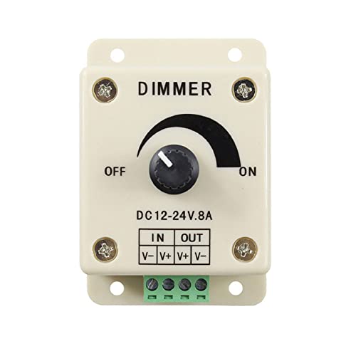 12V-24V LED Dimmer Switch, LED Strip Light Lamp LED Dimmer Switch