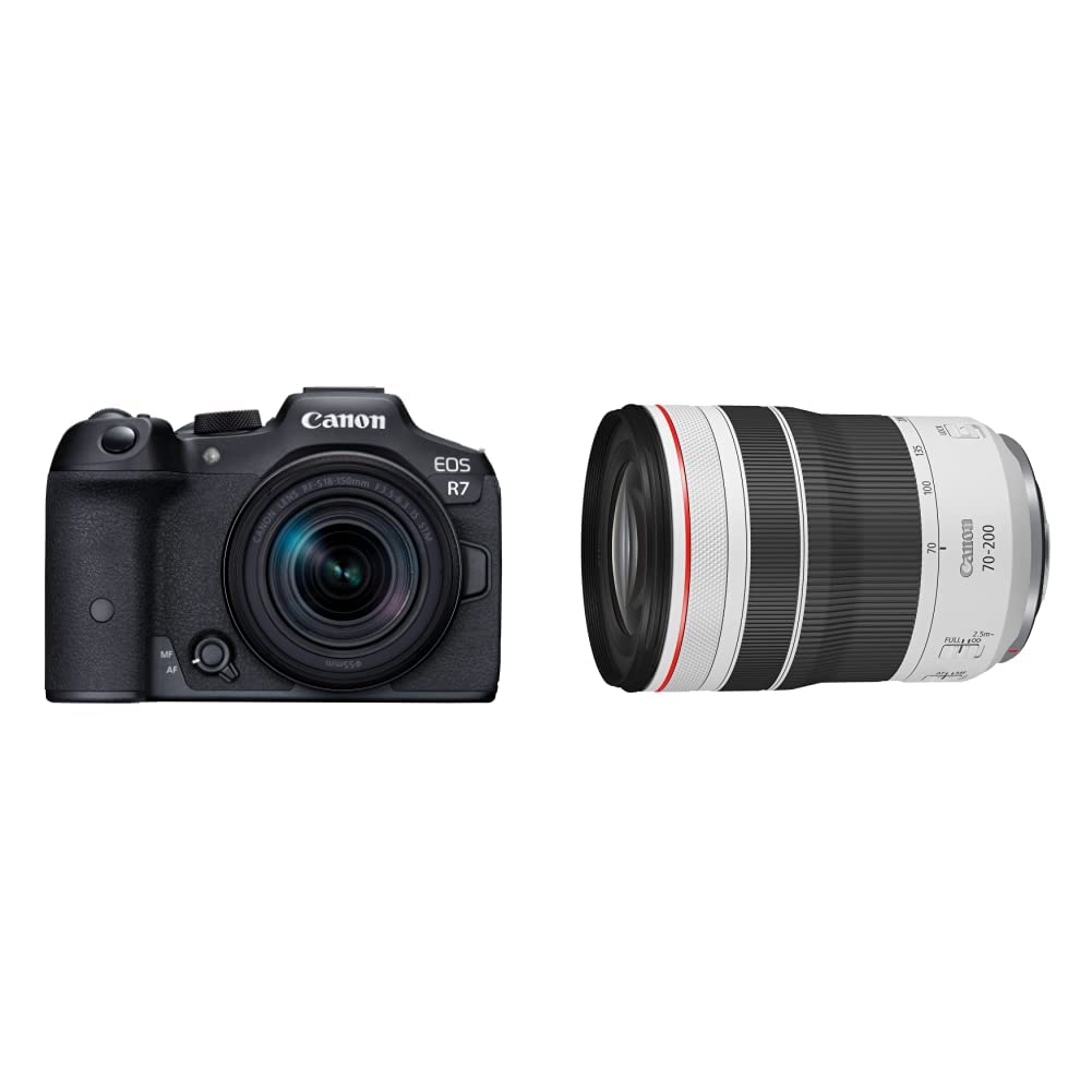 Canon EOS R7 w/RF-S 18-150mm STM and RF70-200/4L is U(N)