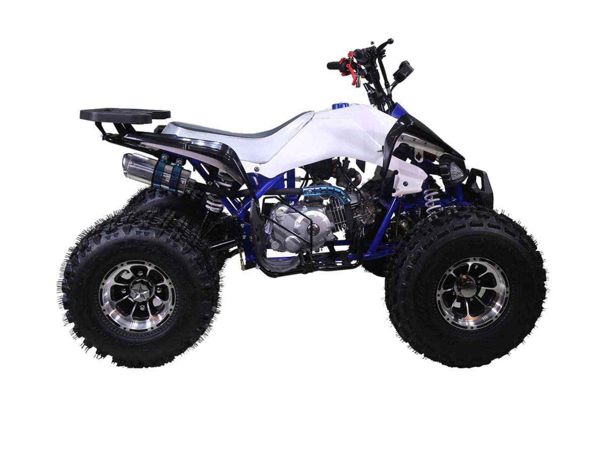 HHH Big Size Sporty ATV 125CC Platinum ATV CT 125-5 Fully Automatic 125 cc 4 wheeler with Reverse and Strong Agressive Tires and Aluminium Hub