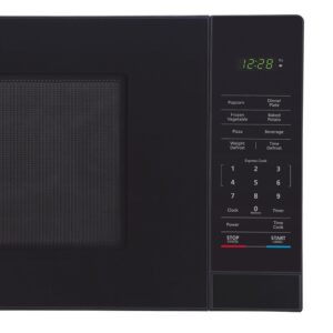 Magic Chef Countertop Microwave Oven, Standard Microwave for Kitchen Spaces, 1,000 Watts, 1.1 Cubic Feet, Black