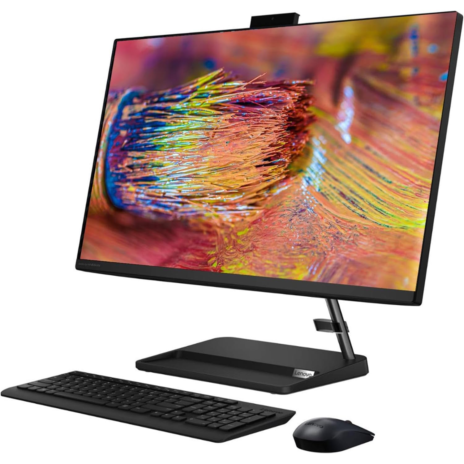 Lenovo IdeaCentre 3i All-in-One Desktop, 27" FHD Touchscreen, Intel Core i7-13620H, 32GB RAM, 1TB SSD, Webcam, HDMI, Wi-Fi 6, Wireless Mouse & Keyboard, Windows 11 Home