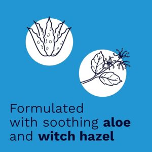 Preparation H Hemorrhoid Flushable Wipes with Witch Hazel for Skin Irritation Relief - 60 Count (Pack of 4)