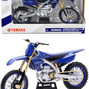 New Ray Toys Motorcycle 1:12 Scale Yamaha YZ450F Dirt Bike, 58313, Multicolor