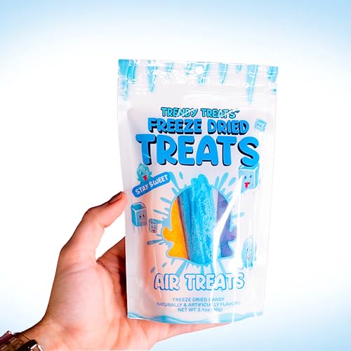 Trendy Treats Freeze Dried Candy, Freeze Dried Air Treats, Unique Candy Gift, Fun Exotic & Weird Candy - By the Famous Tik Tok TikTok Candy Channel TrendyTreats - 3.1oz