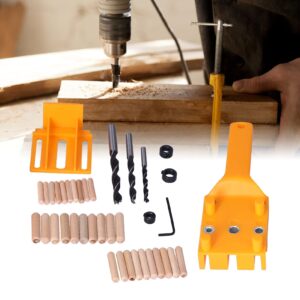 Handheld Dowel Jig Kit Pocket Hole Jig for Woodworking