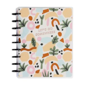 Happy Planner 18 Month Classic Planner Sticker Pack Bundle – Bright Travels - Classic Sized Planner (7” x 9.75”) July 2023 – Dec 2024 & 30 Sheet Sticker Book, 680 Stickers Total