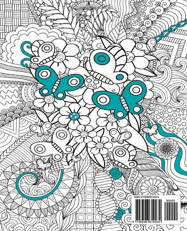 2024 Weekly Coloring Planner : 12 Month( 01 Jan 2024 To 31 Dec 2024): Calendar and Organizer with Federal Holidays and Observances with a relaxing coloring Pages