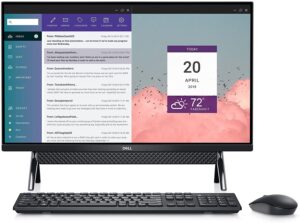 dell inspiron 7700 27-inch fhd display all-in-one desktop 2022 | 11th intel i7-1165g7 intel iris xe graphics | 32gb ddr4 512gb nvme ssd + 1tb hdd | wifi 6 bluetooth rj45 lan | win 11 pro | black