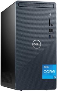 dell inspiron desktop, 12th gen intel core i5-12400 (6-core, 18m cache, 2.5ghz to 4.4ghz) processor, 32gb ram, 1tb ssd, 1tb hdd, wi-fi 6, windows 11 home