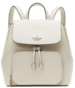 kate spade kristi medium flap backpack (meringue)