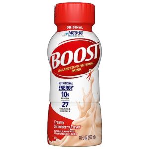 boost original nutritional drink, creamy strawberry, 8 fl oz (pack of 24)