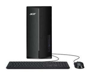 acer aspire tc-1780-ua92 desktop | 13th gen intel core i5-13400 processor | 8gb 3200mhz ddr4 | 512gb m.2 ssd | sd card reader | intel wi-fi 6e ax211 | windows 11 home, black