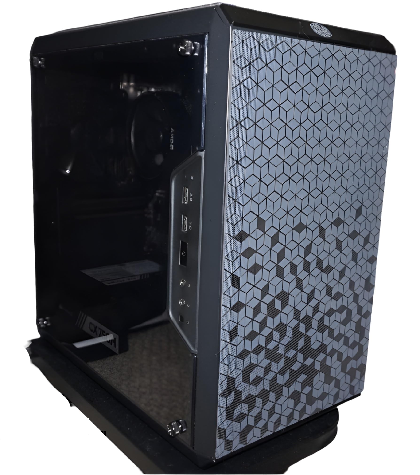 Custom Built Gaming Computer Desktop Gaming PC 8 Core RYZEN 7 CPU 4.6Ghz Max Boost 32GB RAM 1TB SSD NVME Plug and Play Tower PC System Windows 10 Pro 64 Bit