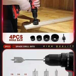 KingTool Drill Bit Set - 418 PCS Drill Bits, Drill Set & Drill Bit for Wood, Metal, Masonry, Cement, Screwdriver Bit Set Combo Kit Perfect for DIY Projects and Home Repairs