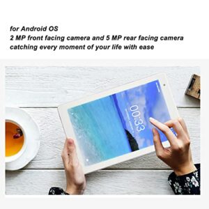 8.1 Inch Tablet, Android 10 Tablet, 5G WiFi Tablet, 4GB RAM 64GB ROM, Dual Camera, Dual Sim Dual Standby, Can be Used for Children to Learn to Read Catch up on Drama, Etc (US Plug)