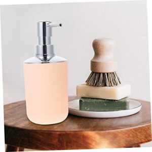 Alipis 1 Set Bathroom Set Decor Hand Soap Dispenser Black Soap Dish Soap Dispenser Bath Tub Accessory Bathroom Supply Bathroom Toiletries Accessory Toothbrush Holder Cup Bracket