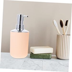 Alipis 1 Set Bathroom Set Decor Hand Soap Dispenser Black Soap Dish Soap Dispenser Bath Tub Accessory Bathroom Supply Bathroom Toiletries Accessory Toothbrush Holder Cup Bracket