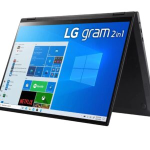 LG Gram, 16" 2-in-1 Ultralight Laptop 2022, WQXGA IPS Touchscreen, Intel EVO Platform i7-1260P 12-Core, 16GB RAM, 1TB (512x2) SSD, Iris Xe Graphics, Backlit KB, WiFi 6E, Thunderbolt 4 Win 11, Pen