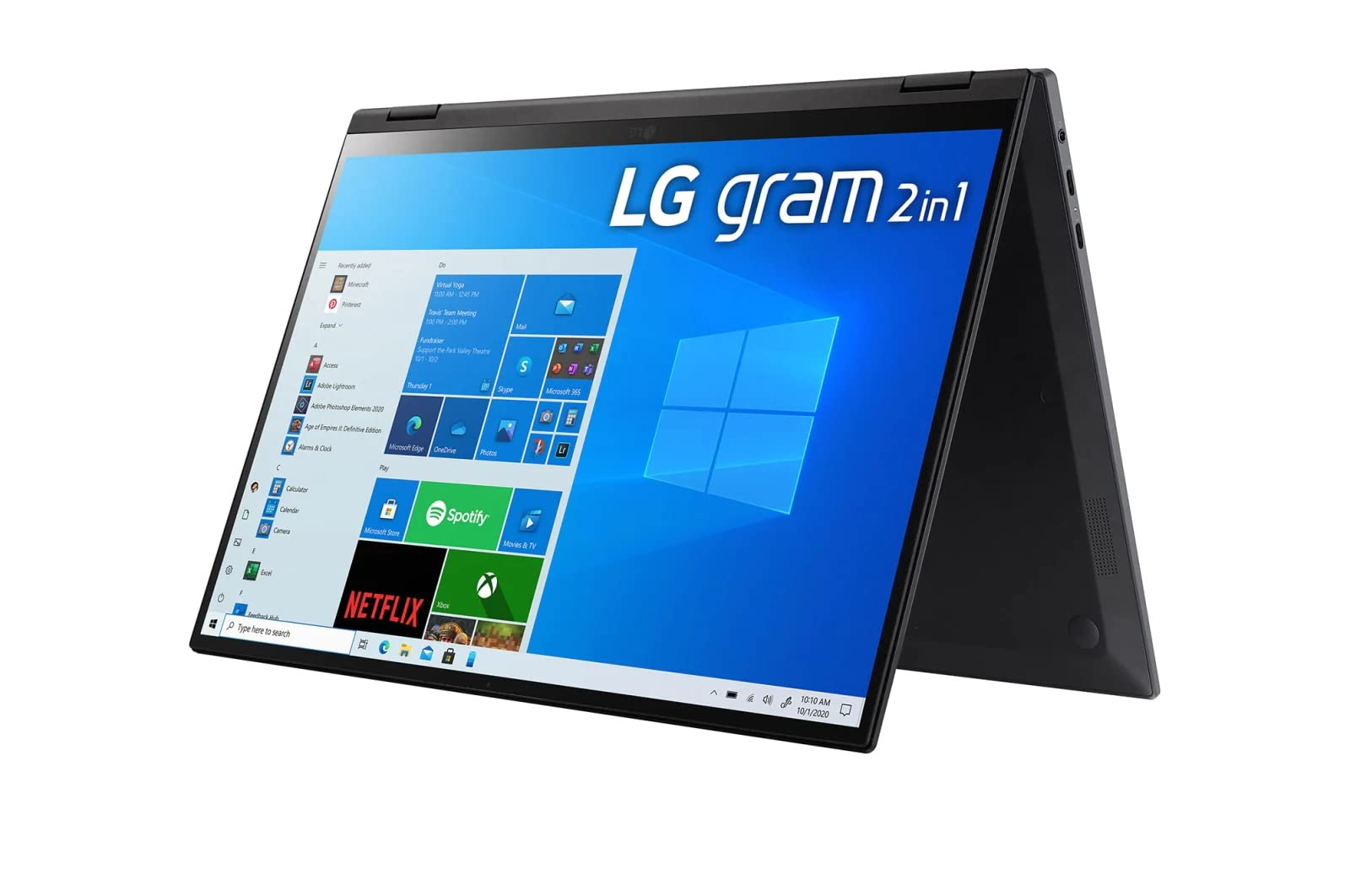 LG Gram, 16" 2-in-1 Ultralight Laptop 2022, WQXGA IPS Touchscreen, Intel EVO Platform i7-1260P 12-Core, 16GB RAM, 1TB (512x2) SSD, Iris Xe Graphics, Backlit KB, WiFi 6E, Thunderbolt 4 Win 11, Pen