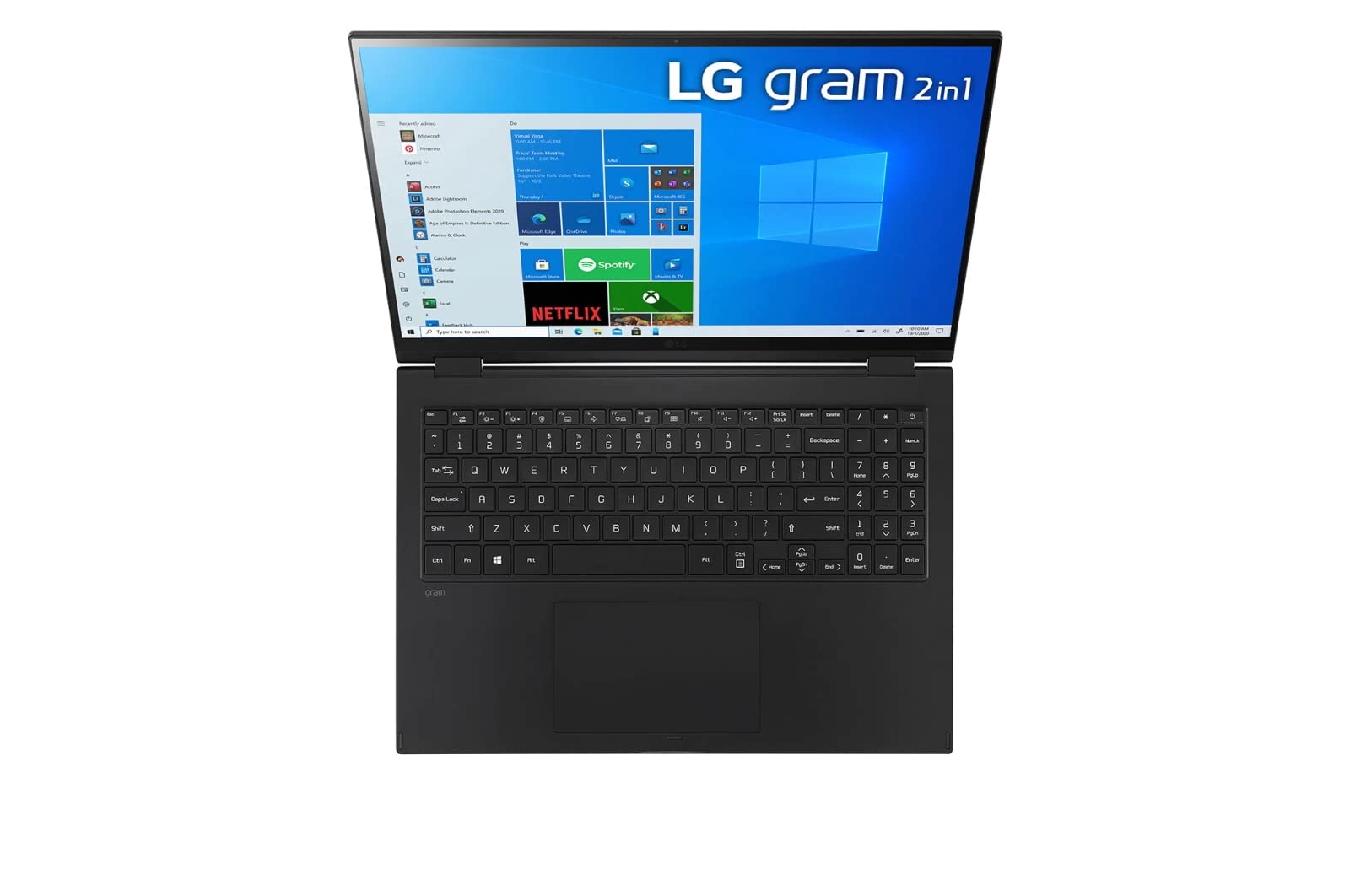 LG Gram, 16" 2-in-1 Ultralight Laptop 2022, WQXGA IPS Touchscreen, Intel EVO Platform i7-1260P 12-Core, 16GB RAM, 1TB (512x2) SSD, Iris Xe Graphics, Backlit KB, WiFi 6E, Thunderbolt 4 Win 11, Pen