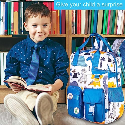 CCJPX Dinosaur Backpack for Boys, 16 inch Kids Bookbag for Elementary School Toddler Kindergarten Preschool