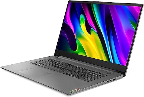 Lenovo IdeaPad 3 Business Laptop, 17.3 Inch FHD Display, AMD Ryzen 5 5625U, 16GB RAM, 1TB SSD, Windows 11 Pro, 10 Number Key, Fingerprint, SD Card Reader, Arctic Grey, PCM