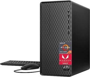 hp desktop with amd ryzen 5 5600g, 12gb ram, windows 11 home