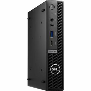 dell optiplex 7000 7010 desktop computer - intel core i5 13th gen i5-13500t tetradeca-core (14 core) 1.60 ghz - 16 gb ram ddr5 sdram - 256 gb m.2 pci express nvme ssd - micro pc - black