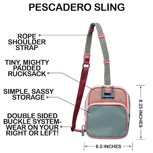 KAVU Pescadero Sling Mini Rucksack - Rosebud