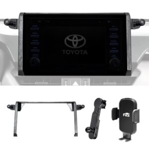 fics phone holder compatible with toyota rav4 (rav4 19~24) of 8" monitor