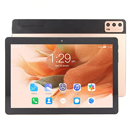 BROLEO Office Tablet 6GB RAM 128GB ROM Octa Core CPU HD Tablet 10.1 Inch FHD for School (US Plug)