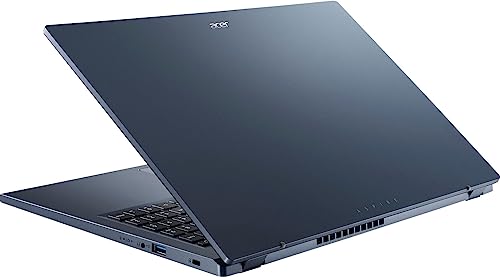 acer Aspire 3 Laptop | 15.6" Full HD IPS Touch Display | AMD Ryzen 5 7520U Quad-Core Processor | AMD Radeon Graphics | 8GB LPDDR5 | 512GB NVMe SSD | Wi-Fi 6 | Windows 11 Home Steam Blue