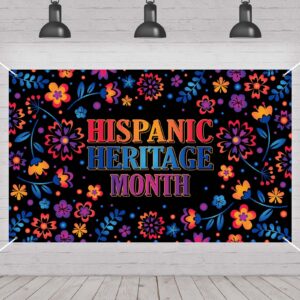 hispanic heritage month backdrop hispanic heritage decorations world flag banner hispanic latino spanish home office photography background board wall hanging sign photo