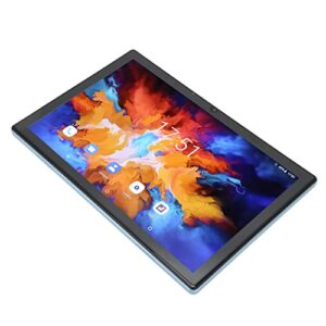 2 in 1 Tablet, 10.1 Inch Tablet US Plug 100‑240V RGB Mouse 4G LTE 512GB Expandable 5G WiFi 8800mAh for Entertainment (Blue)