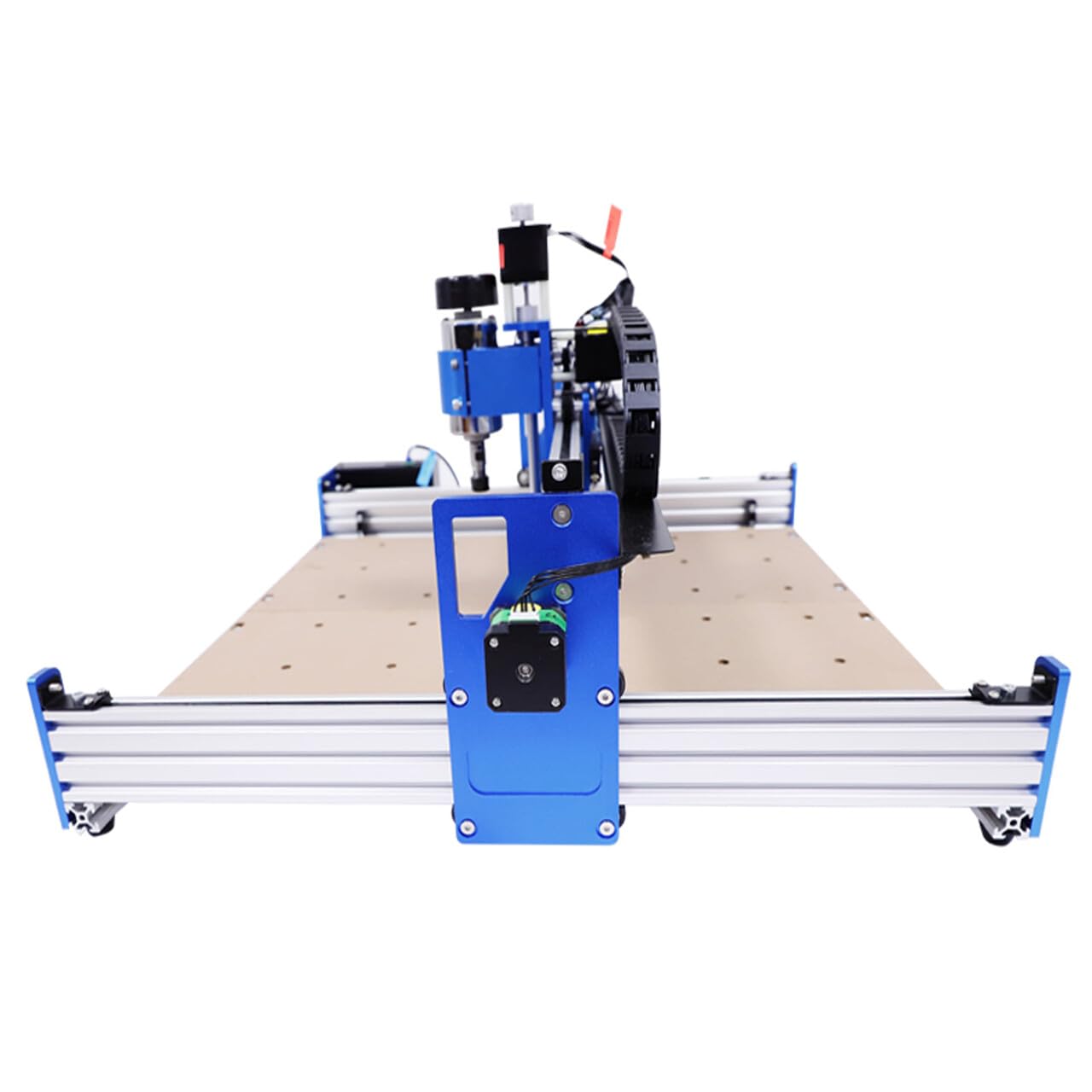 CNC Router Machine, 100 W Desktop CNC Machine Working Area 400 X 400 X 83mm Industrial-Grade Chip and 75W High-Power Spindle Motor Rotation Speed 6000rpm for Woodworking