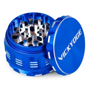 VICKDGE Large Spice Grinder(2.5”, Blue)