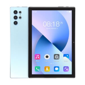 10 inch tablet android 11 tablet, 4g lte gaming tablet, octa core cpu, 8gb ram 128gb rom, ips hd touchscreen, 8mp+24mp dual camera, 2.4g/5g wifi, bt 5.0, long battery life (blue)