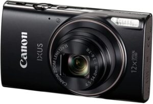 canon ixus 285 hs black, 1076c001 (international model) (renewed)