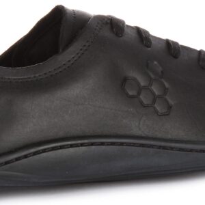 Vivobarefoot Addis L Women's Ergonomic Design Natural Comfo Sneakers (Black, Size 9)